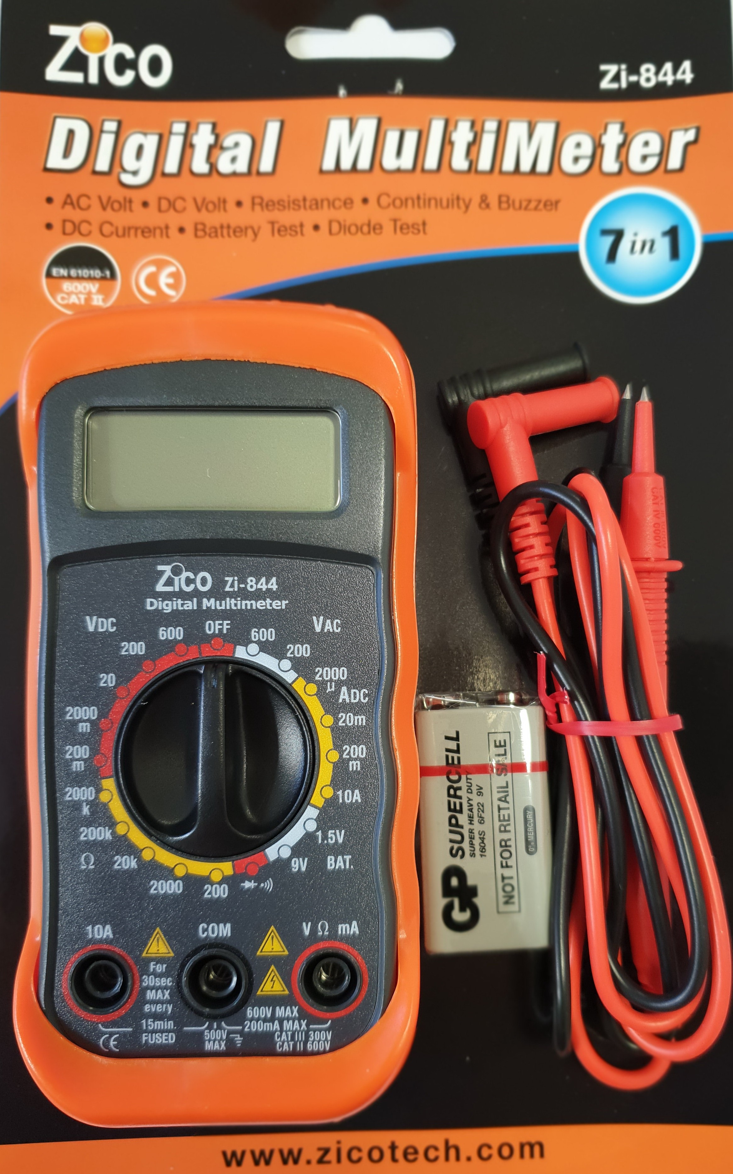 ZI 844 Manual DMM